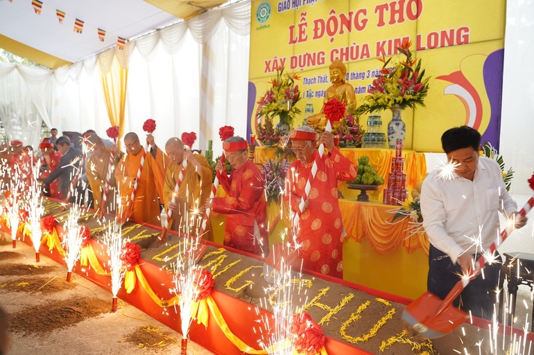 Hà Nội: Lễ động thổ xây dựng chùa Kim Long| Giác Ngộ Online